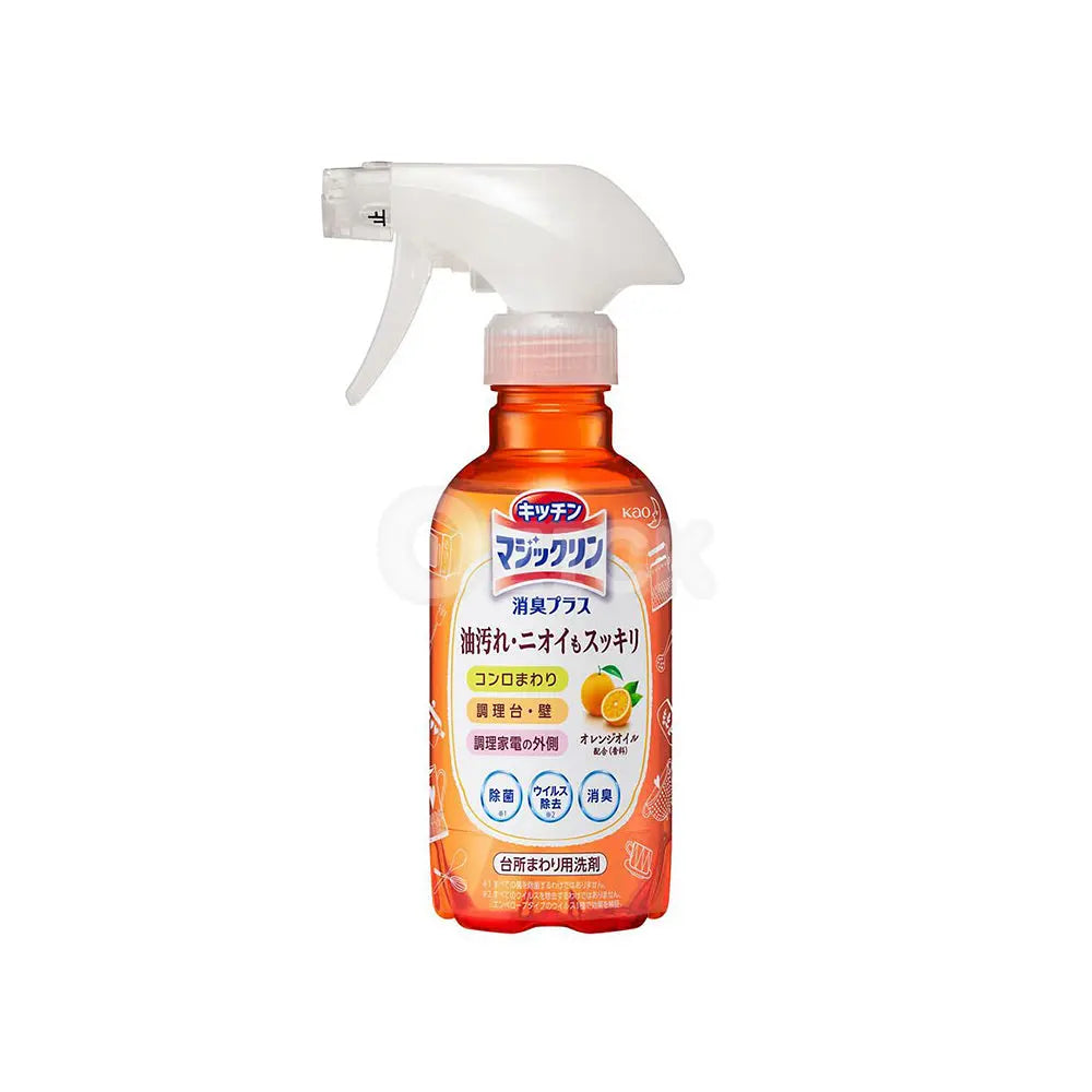 Kao 키친 매직클린 탈취플러스 스프레이 본체 300ml 모코몬 일본직구