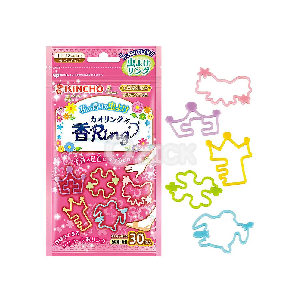 [KINCHO] Insect repellent Caoling Pink S 30 pieces - Mokomon Japanese direct purchase – 모코몬 일본직구