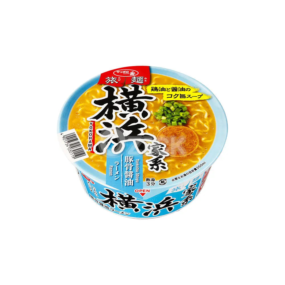 Sanyo Foods 삿포로 이치방 요코하마가계 돈코츠 간장 라면 모코몬 일본직구