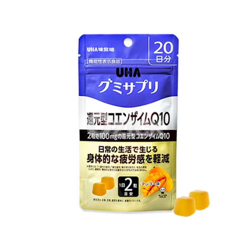 [UHA MIKAKUTO] 구미서플리 환원형 코엔자임 Q10 20일분 - 모코몬 일본직구