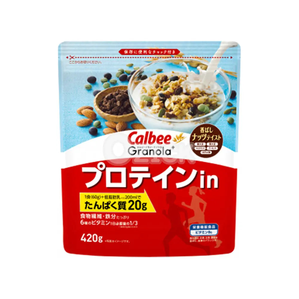 [CALBEE] Garubi granola plus protein in 420g - Mokomon Japanese direct ...